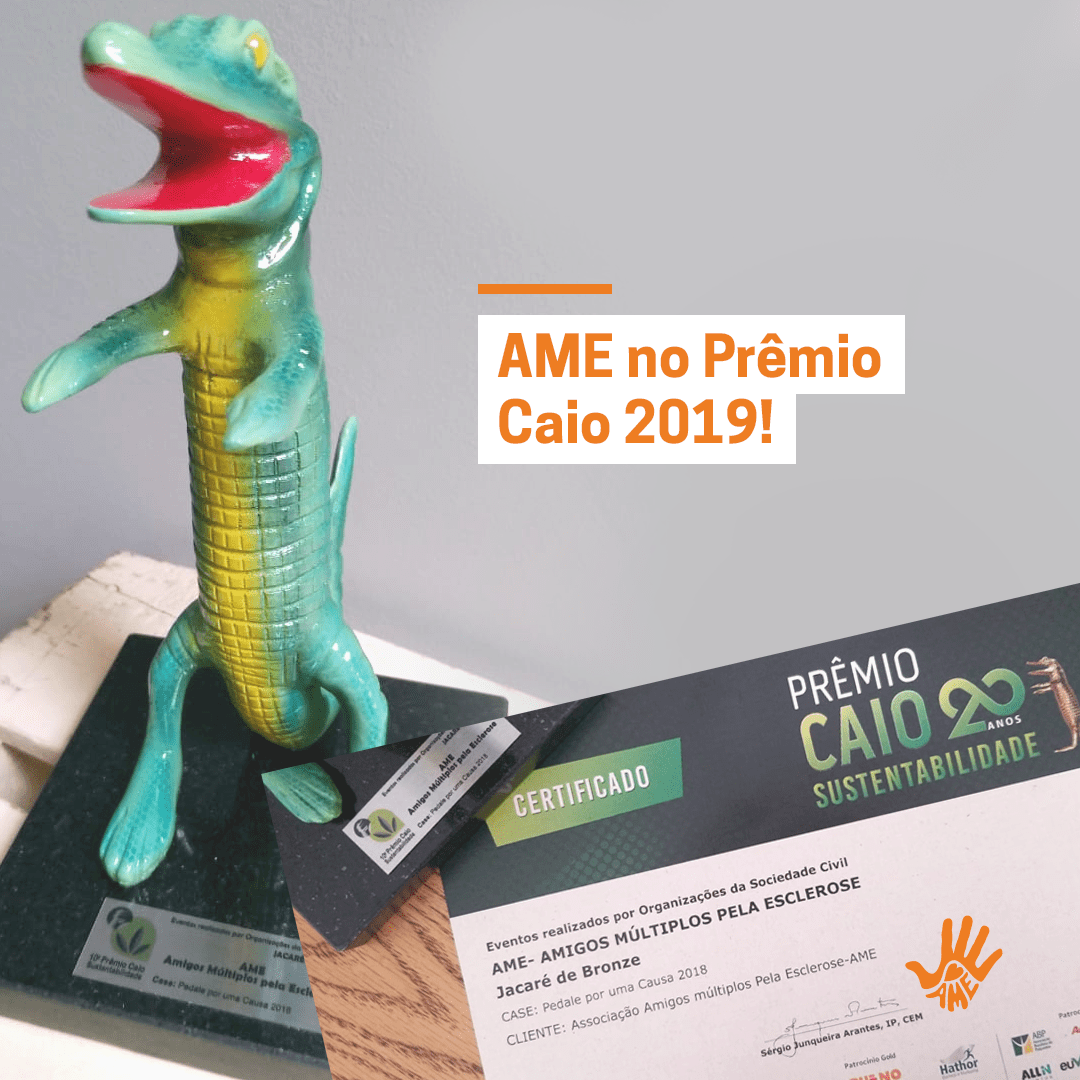 AME é finalista e ganha Jacaré de Bronze no Prêmio Caio